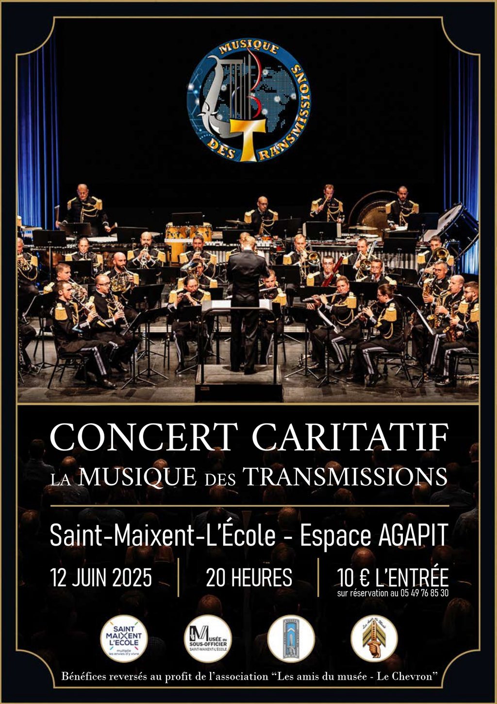 Concert caritatif : la musique des transmissions - Site officiel de la ...